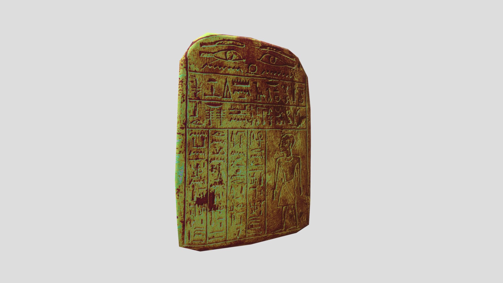 Egyptian Hieroglyph - 3D model by adhit1 [93bef17] - Sketchfab