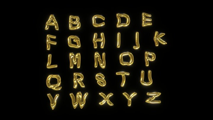 Text 3D models - Sketchfab