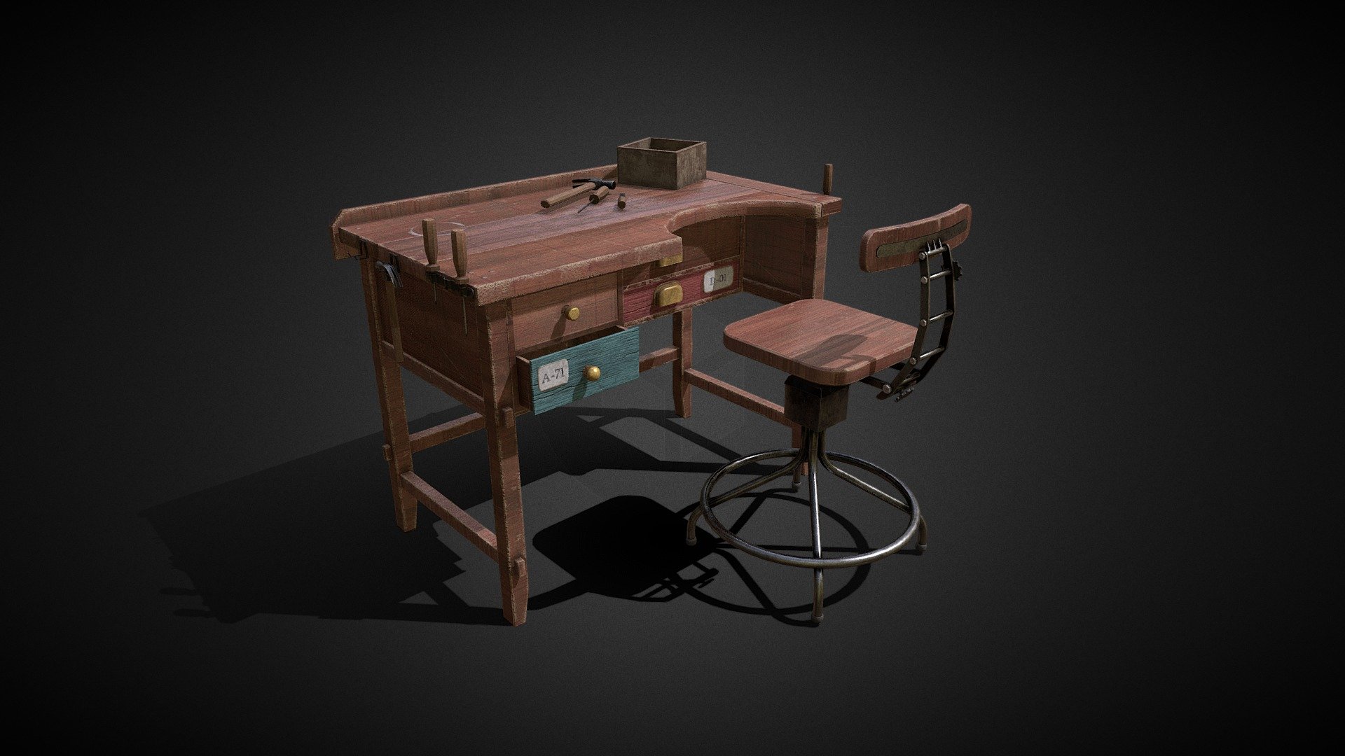 Workbench - Download Free 3D model by Happypareek [93bf119] - Sketchfab