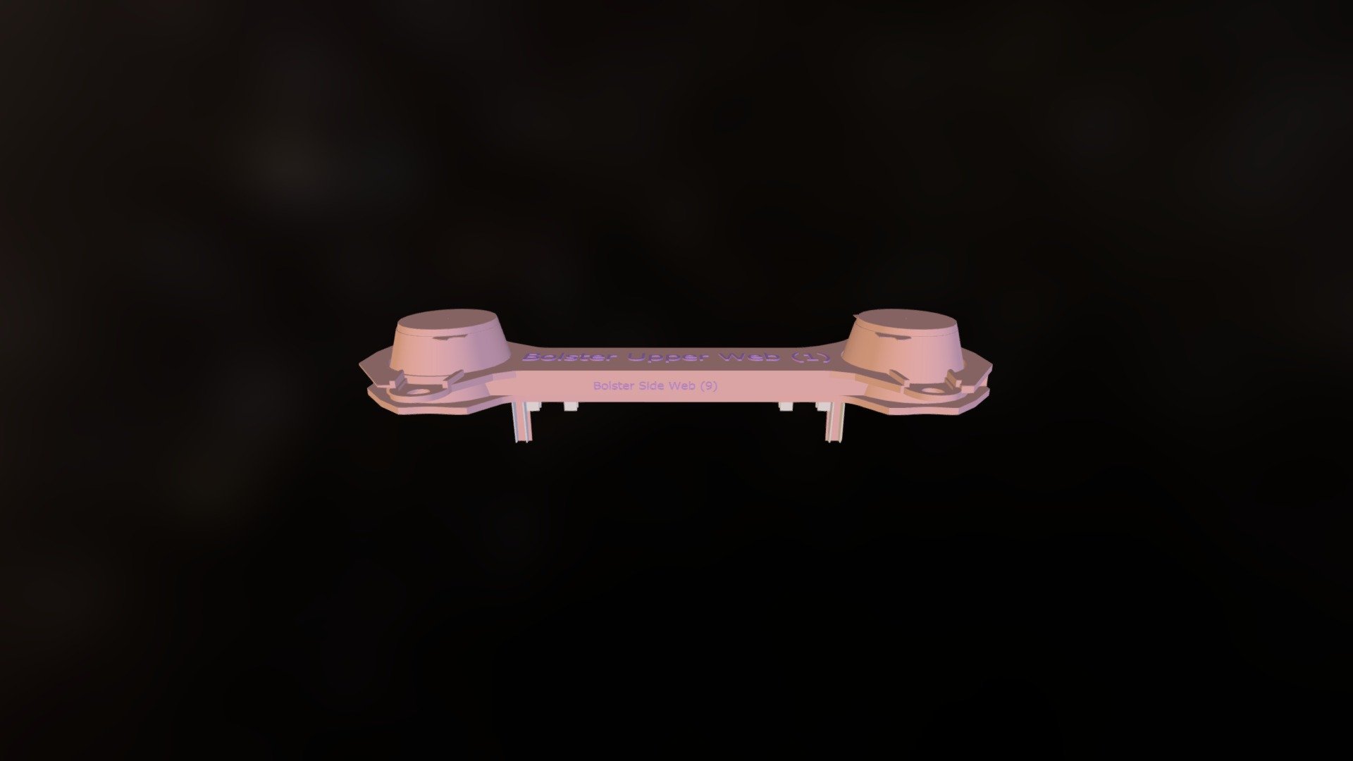 L H B Bolster of FIAT Railway Bogie - 3D model by Yadvendu [93c1760 ...