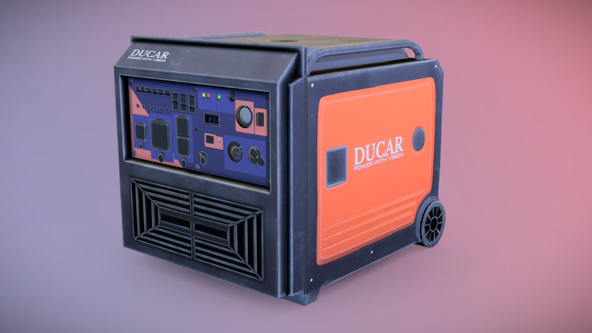 Ducar Generator - 3D model by okappi [93c177a] - Sketchfab