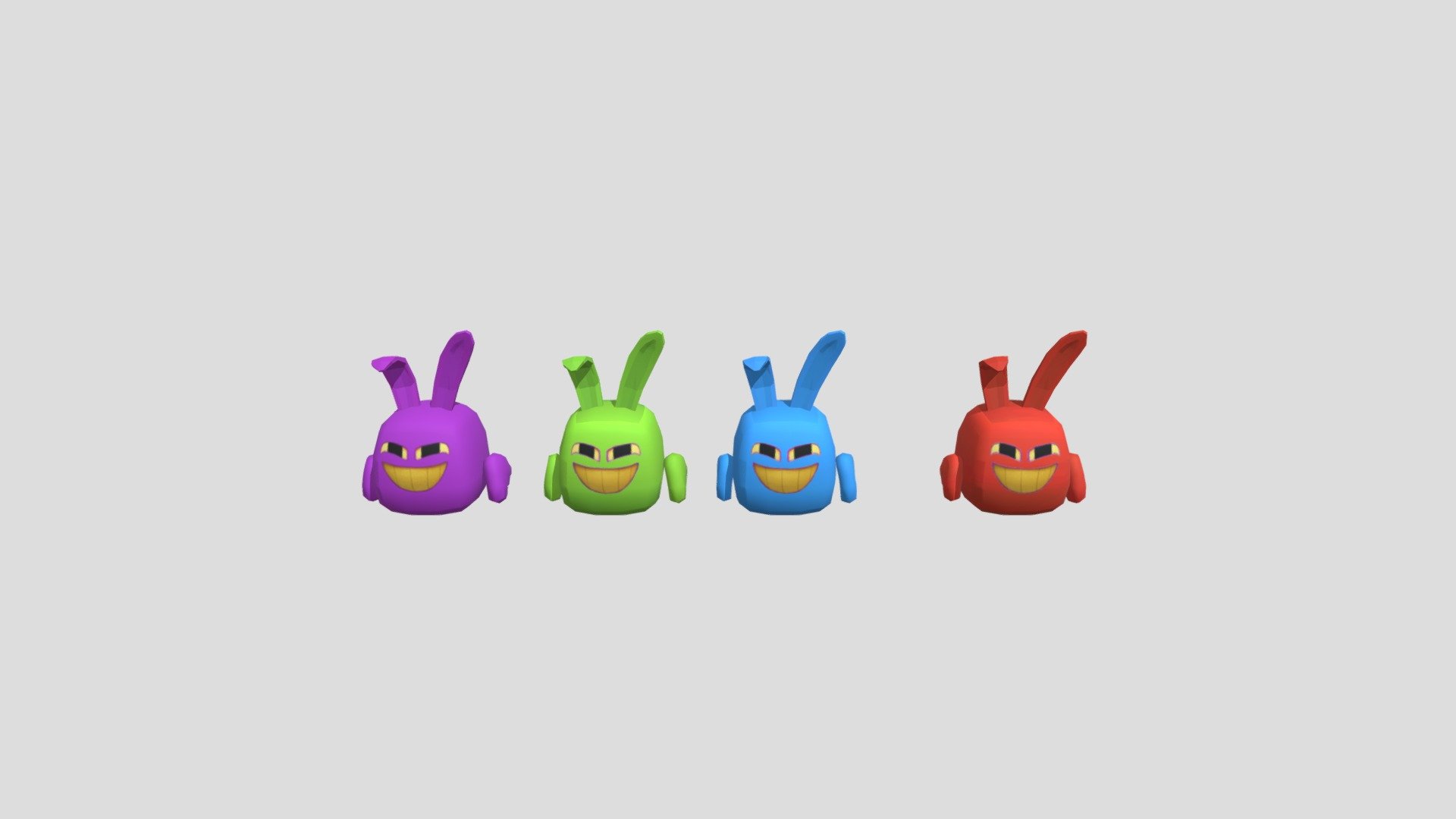 chicken gun jax all colors - Download Free 3D model by ...
