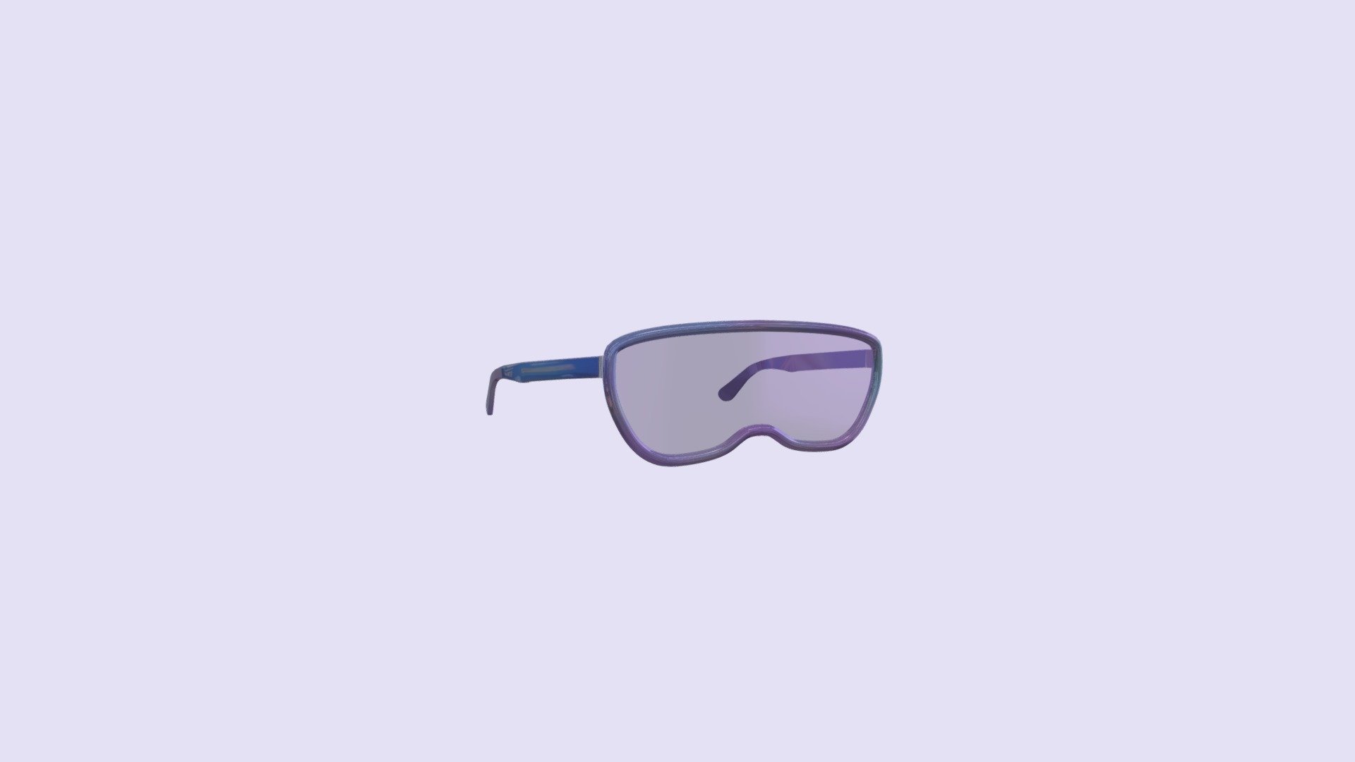 Futuristic Glasses - Download Free 3D model by geenee (@geeneear ...
