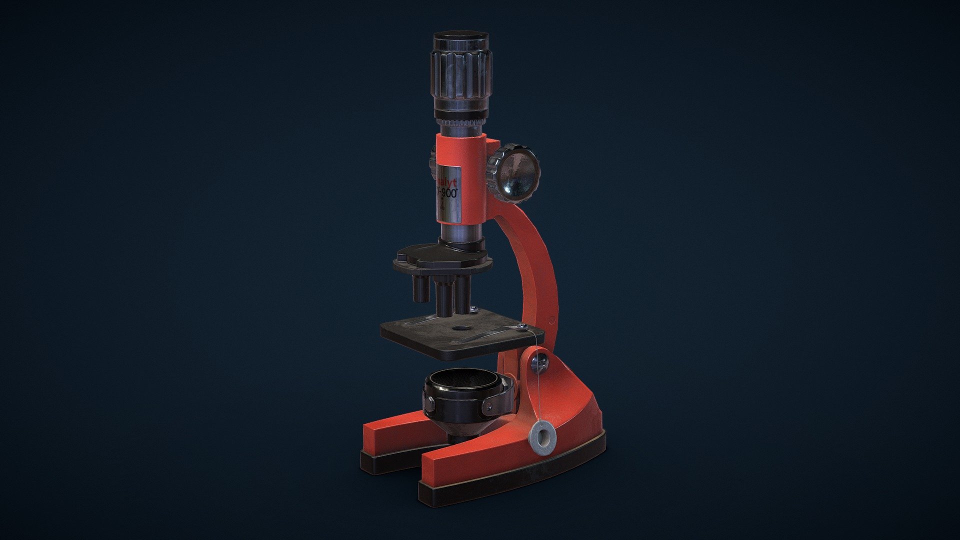 Microscope "Analyt" - 3D model by Efim Savelev (@efimsavelev0) [93c42cc ...