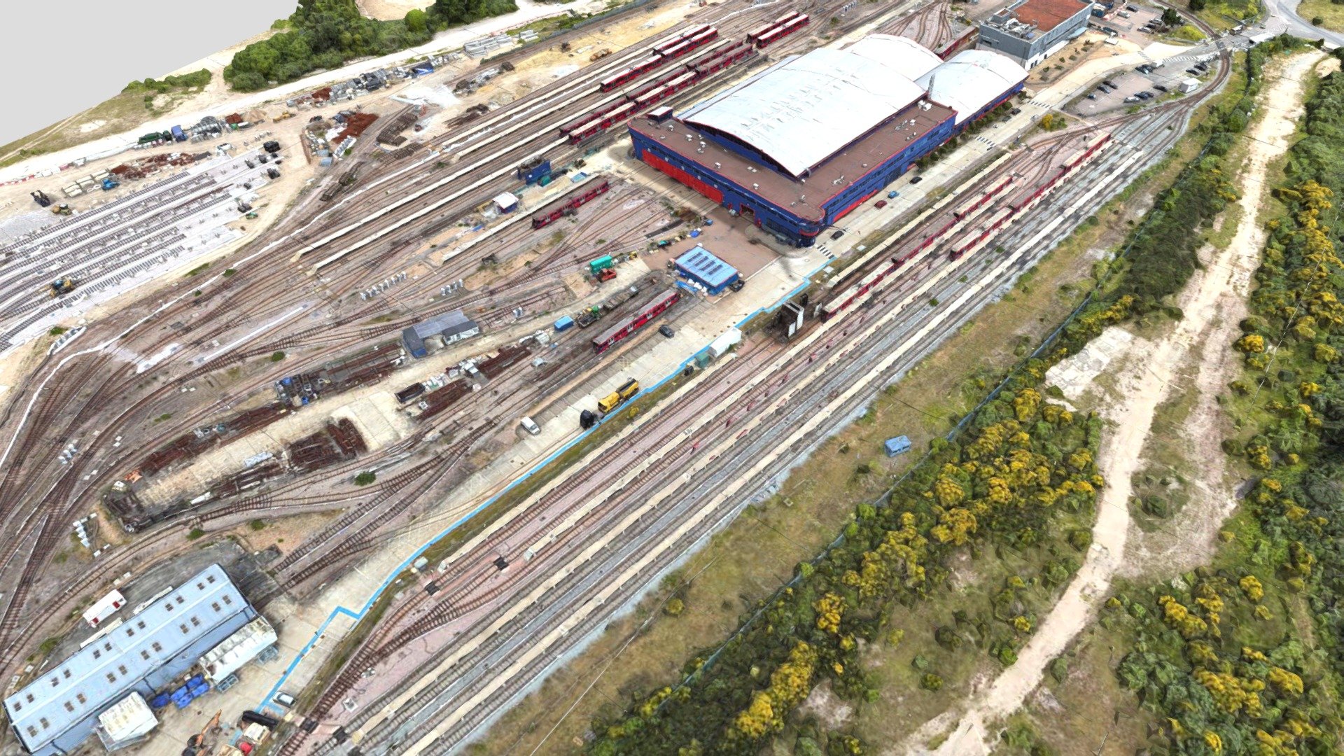 BECTON DLR DEPOT - Download Free 3D model by PeeJaa [93c498a] - Sketchfab