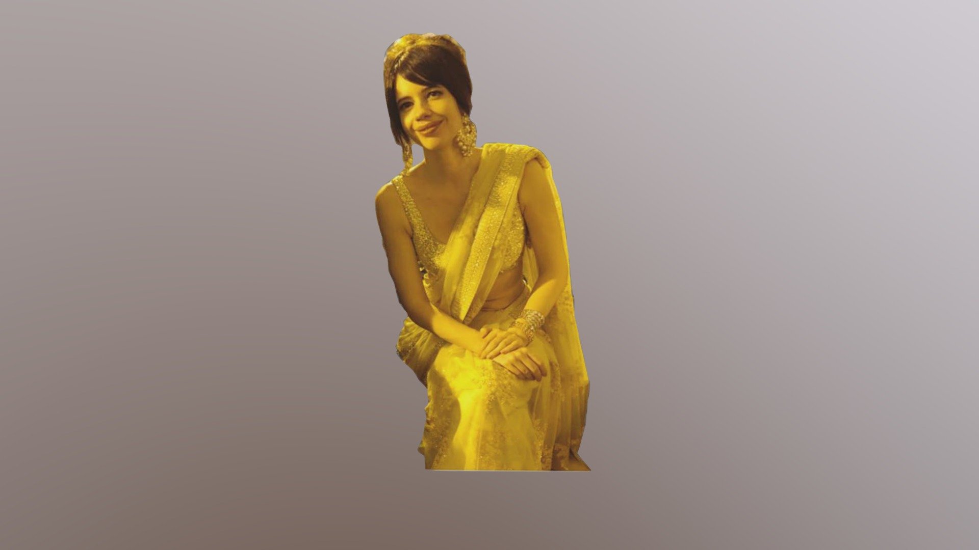 kk_saree_sit - 3D model by waranpark [93c4aae] - Sketchfab