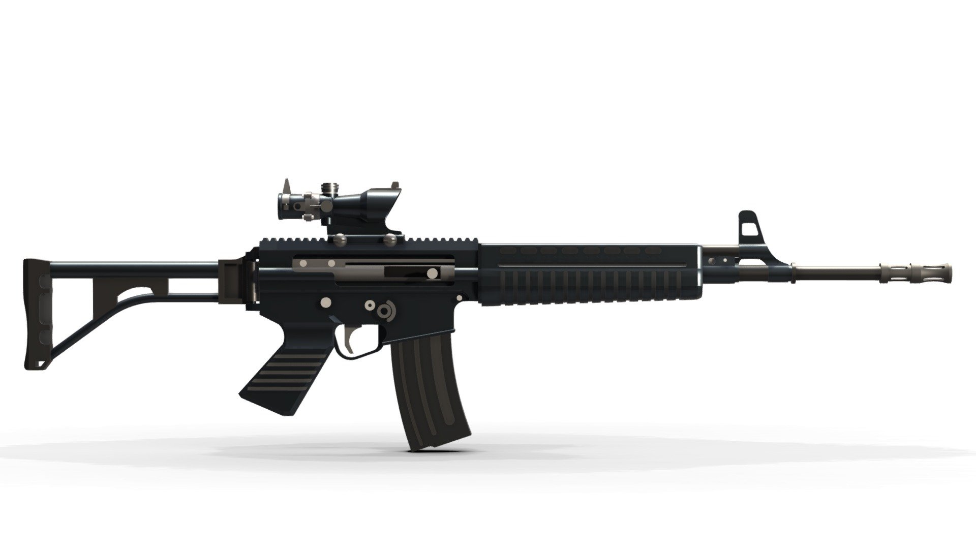 SS-2 V4 Pindad - Buy Royalty Free 3D model by NA3dmodel [93c5358 ...