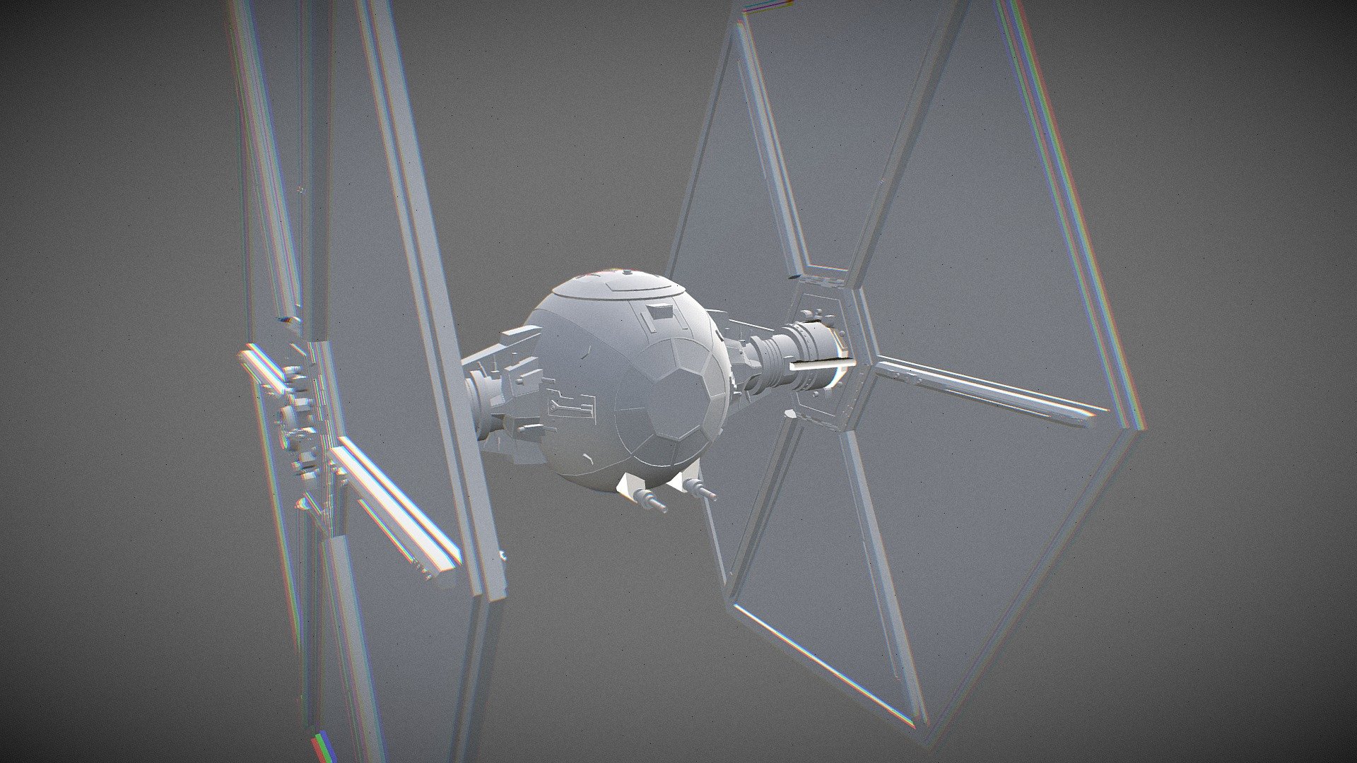 Star Wars TIE fighter, fully canon - Download Free 3D model by 3D Art oui oui (@harrysaysyes1 ...