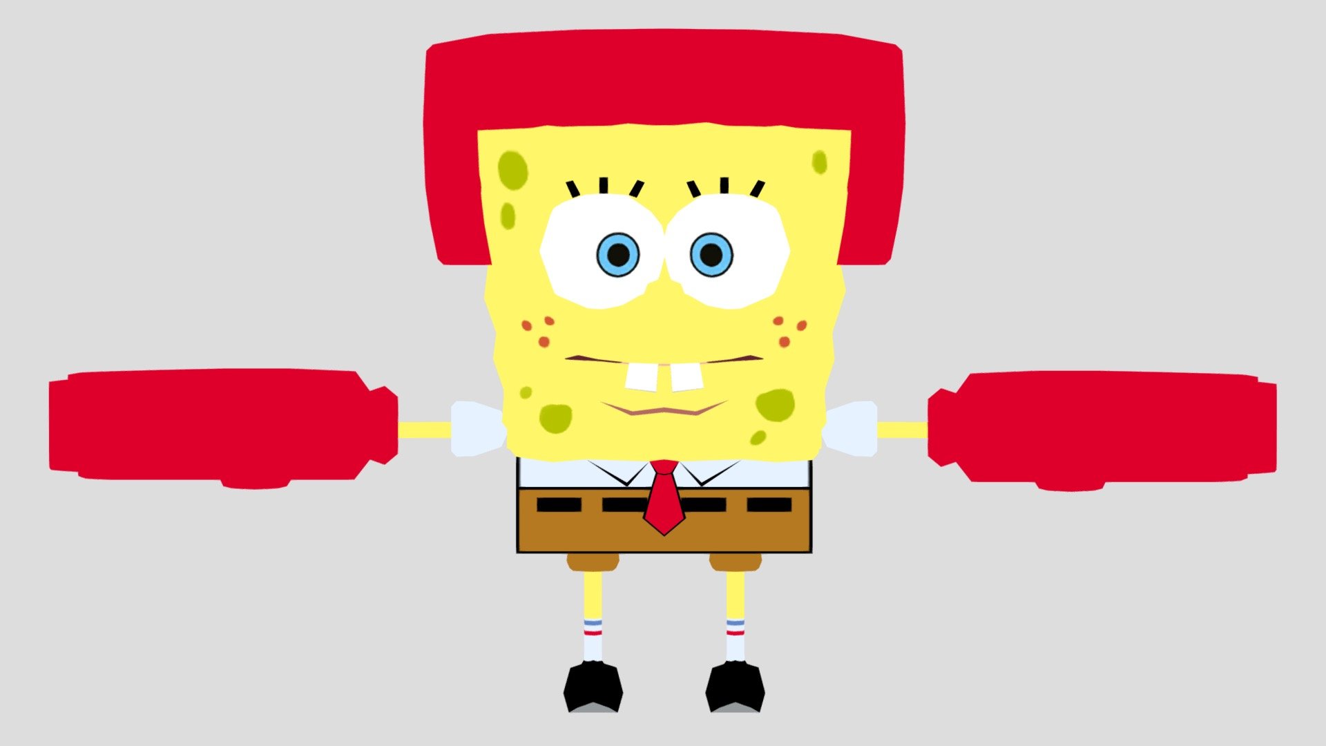 The SpongeBob Movie - SpongeBob Karate - Download Free 3D model by SMF ...