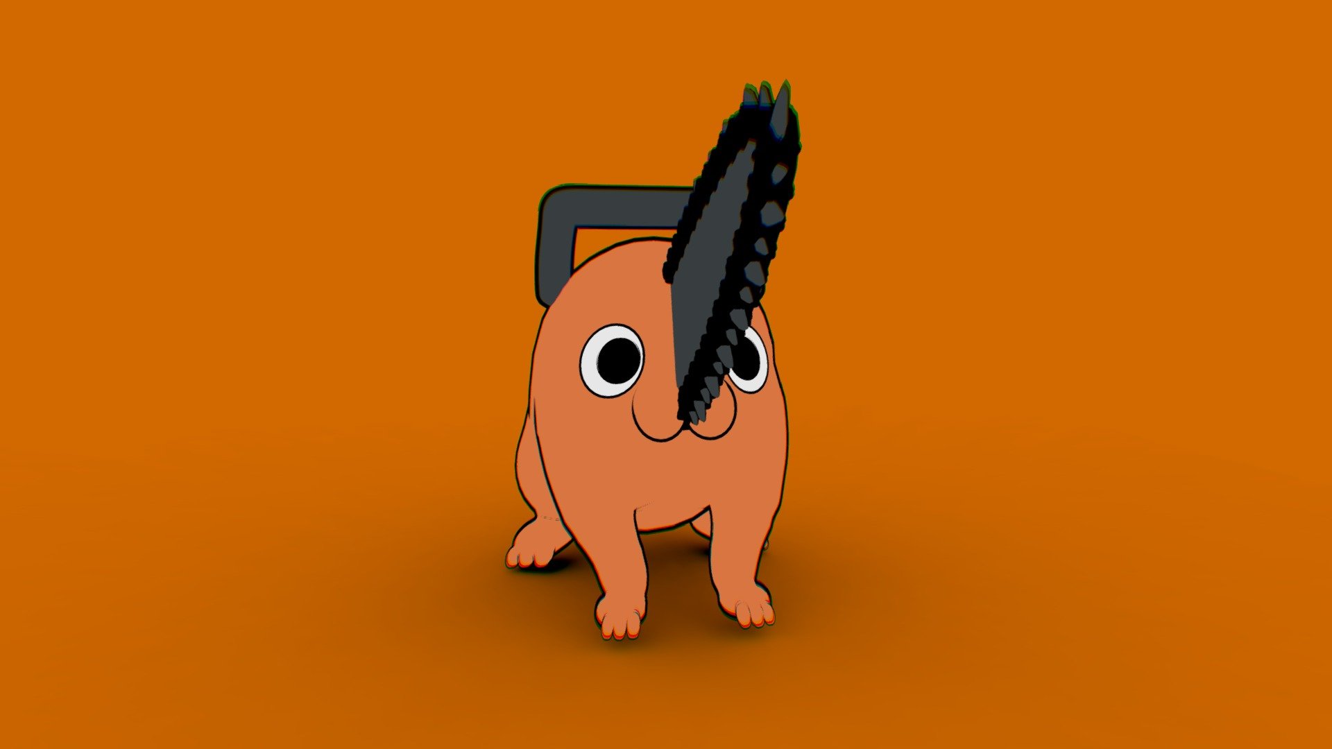 chainsaw man h - Ponchita free download - Download Free 3D model by ...