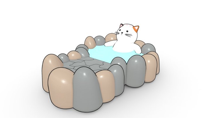 Onsen 3D models - Sketchfab