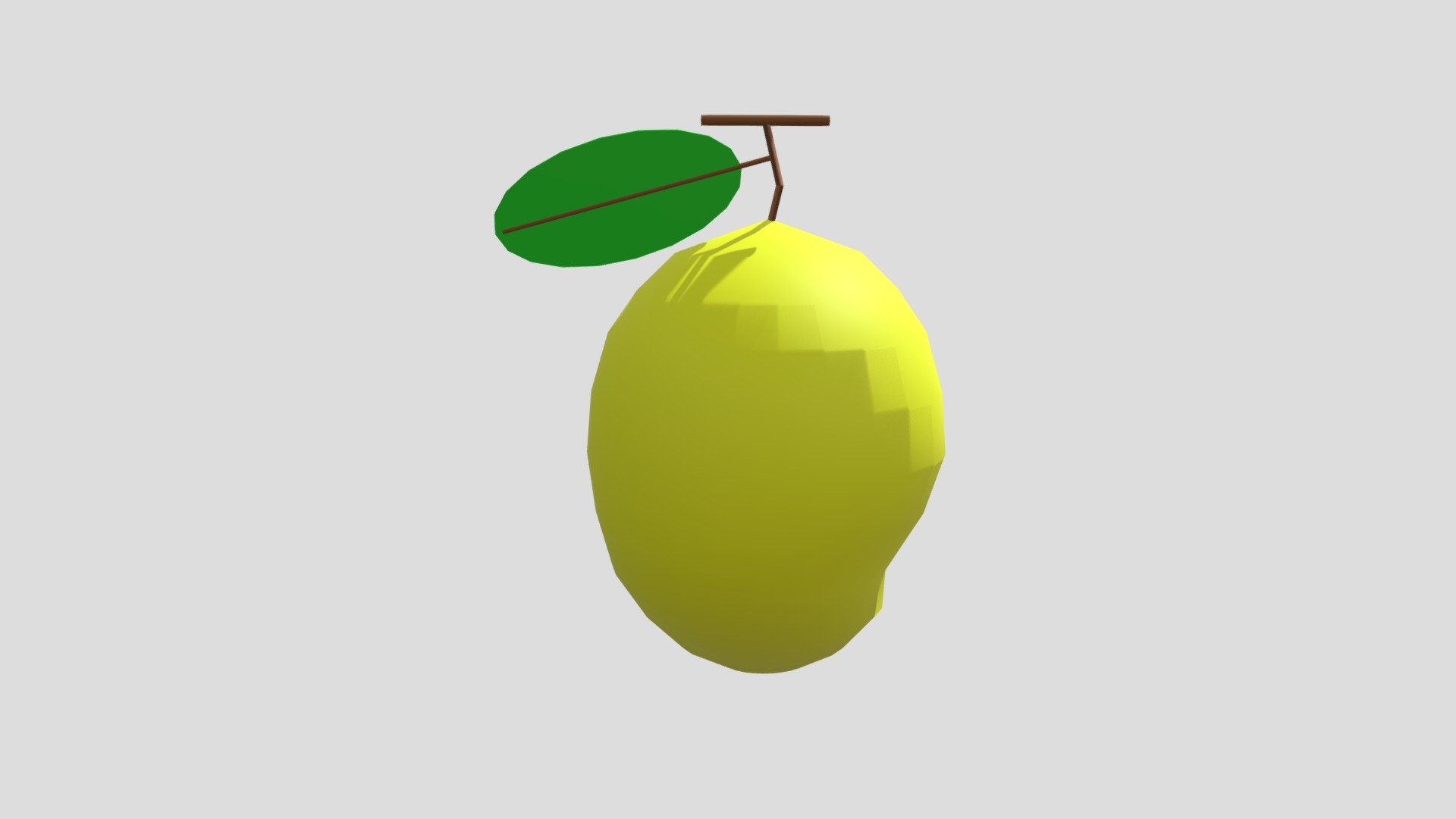 Ripe Mango - Download Free 3D model by M.J 3D Artist (@mthejoba10tse ...
