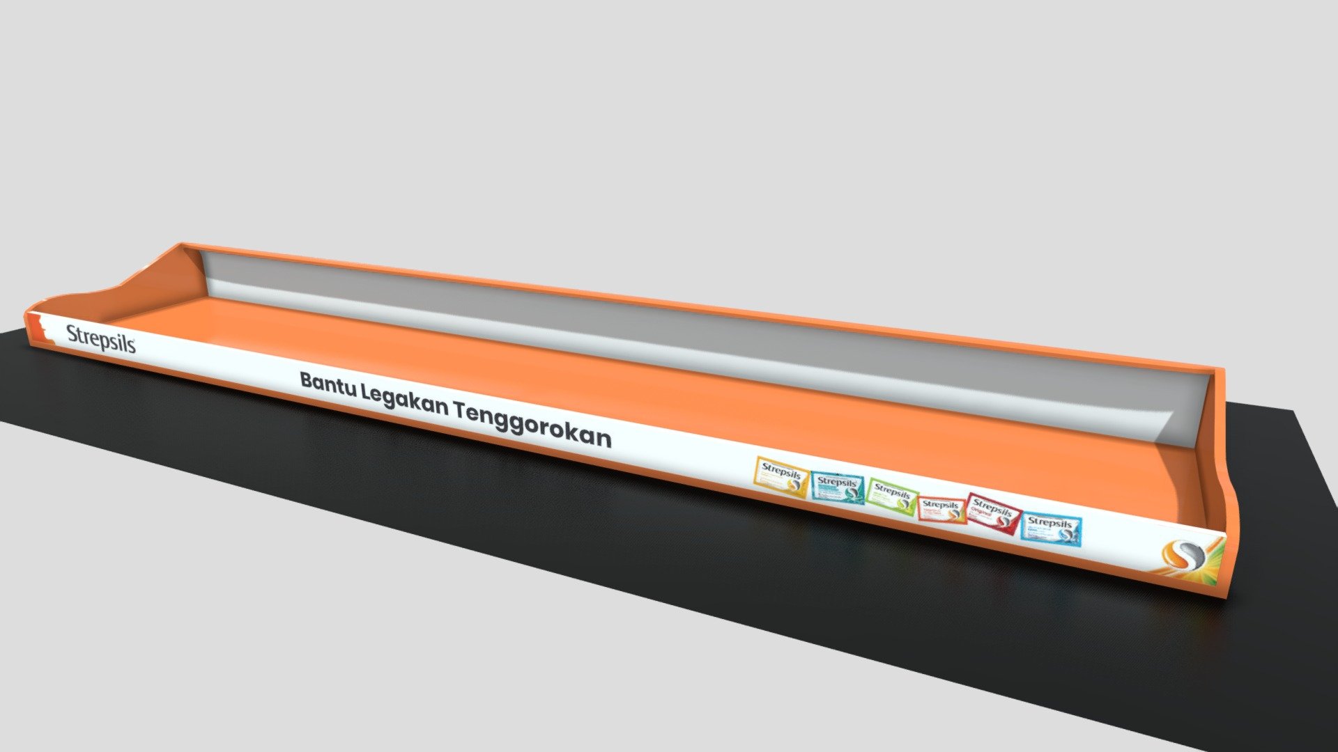 Strepsils Tray Panjang 71x14x5cm - 3D model by aliven (@alivenn ...