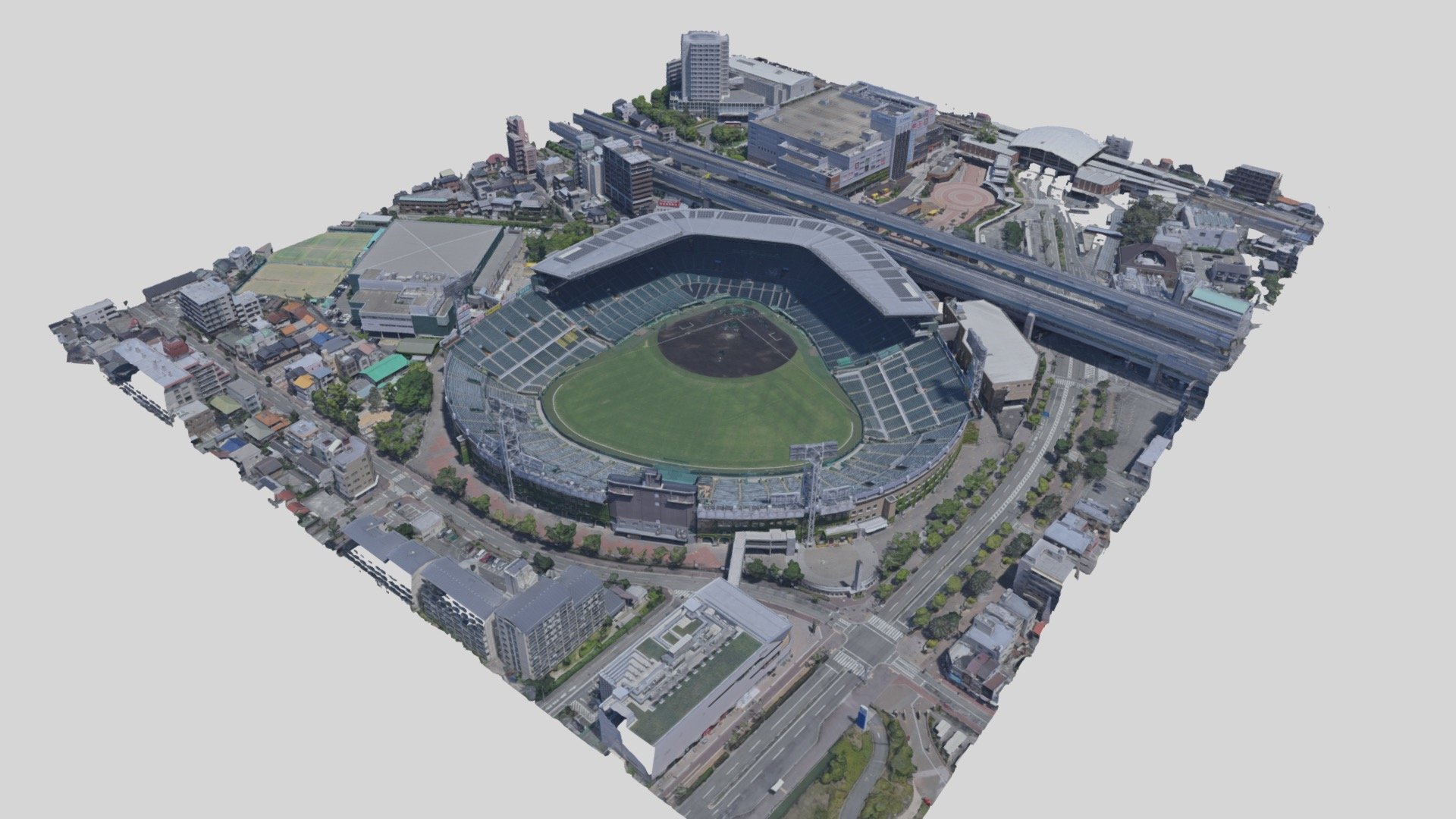 Koshien - 3D model by exAgent [93ce094] - Sketchfab