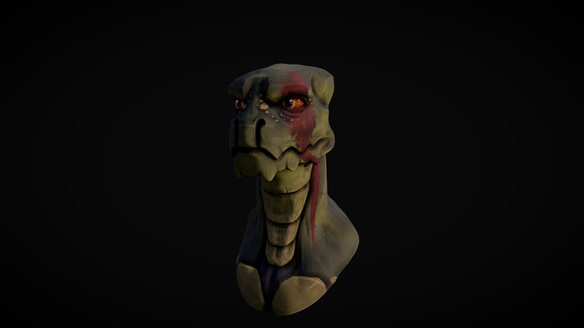 Reptile - 3D model by Bastien De Santis (@Bastien.De.Santis) [93cfc2e ...