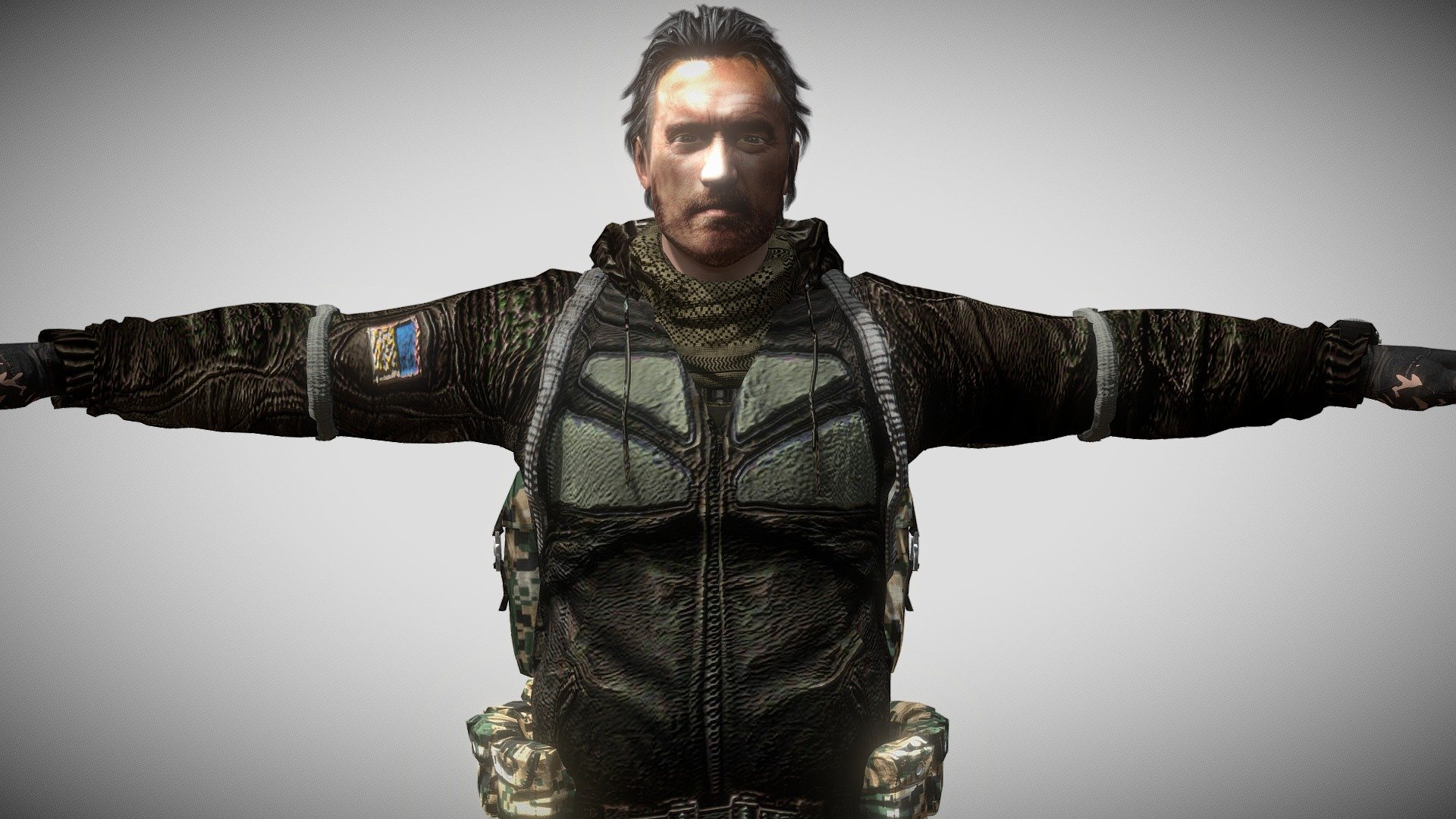 Stalker Gray - Download Free 3D model by AleXey..Evdokimov [93d0102 ...