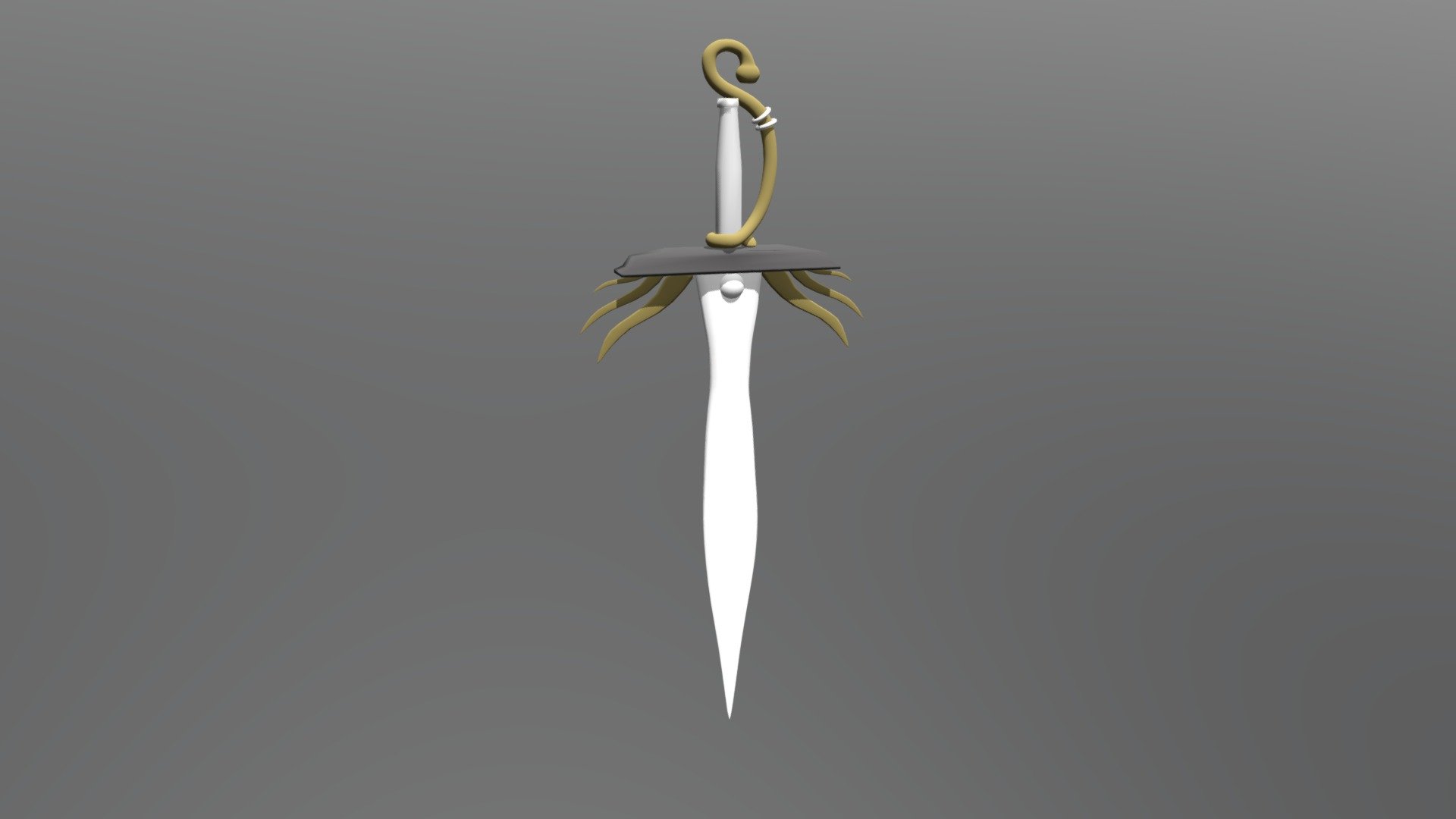 Fantasy Sword - 3D model by Verdant (@verdant.stu) [93d036c] - Sketchfab