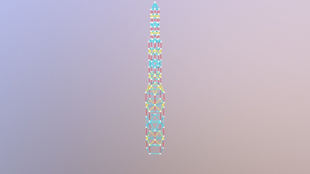121 295 1 Tower Race Target Model - 3D model by Zometool [93d0c46 ...