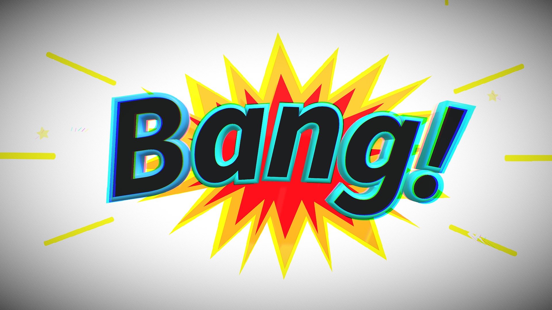 "Bang" FX for AR animated - Buy Royalty Free 3D model by KamillaKraus ...