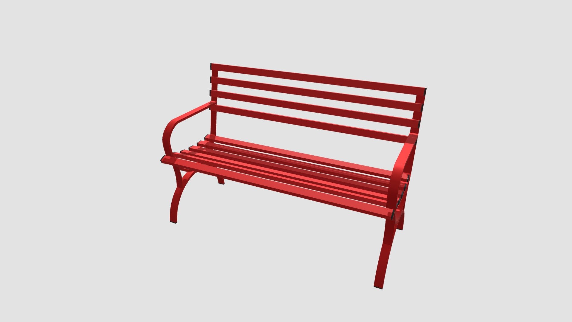 34587667-GENERIC-BENCH_LANCAS-RED - 3D model by MarwaHane2 [93d200d ...