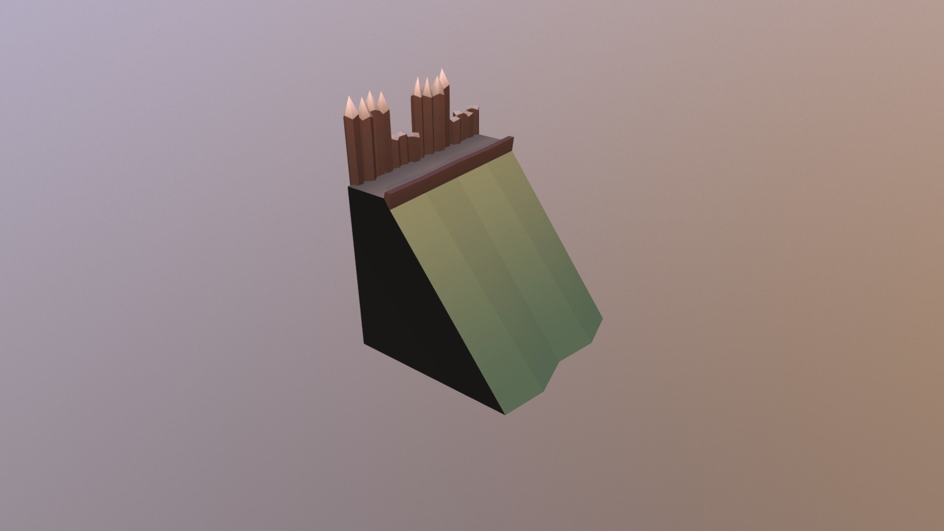 Palisade Wall Module #MedievalFantasyAssets - Download Free 3D model by ...