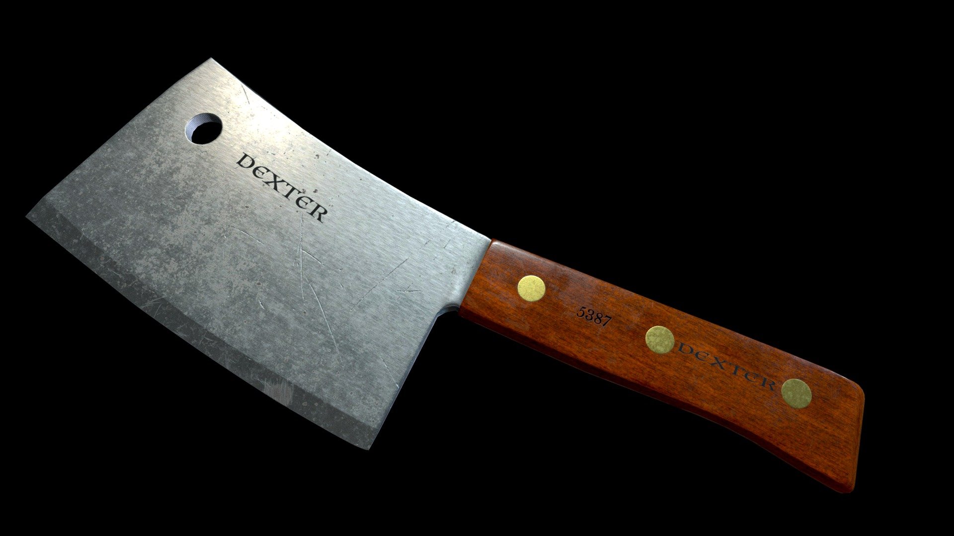 Kitchen Cleaver - Download Free 3D model by KAMAAIL [93d395f] - Sketchfab