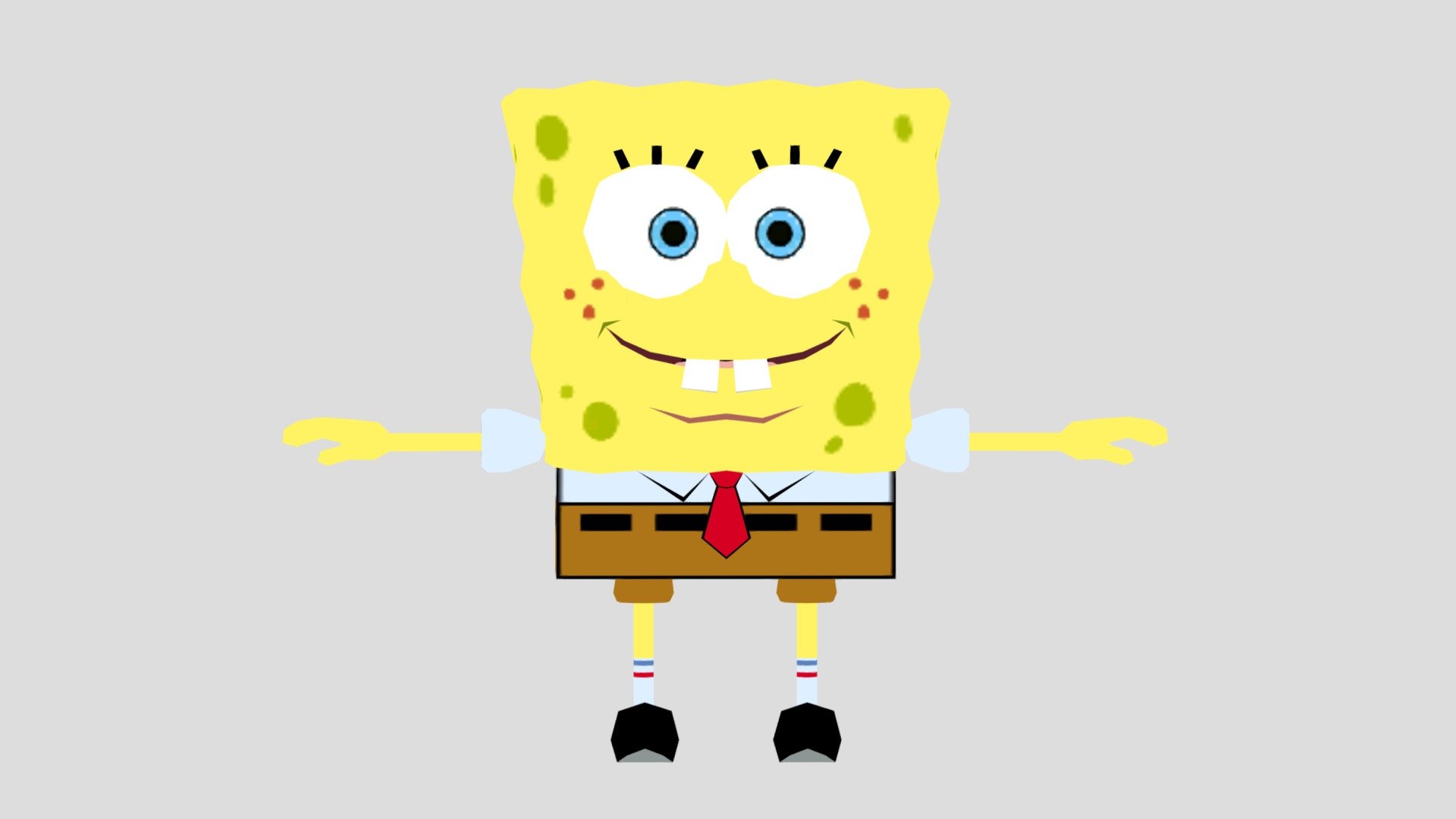 The SpongeBob Movie SpongeBob - Download Free 3D model by SMF Features ...