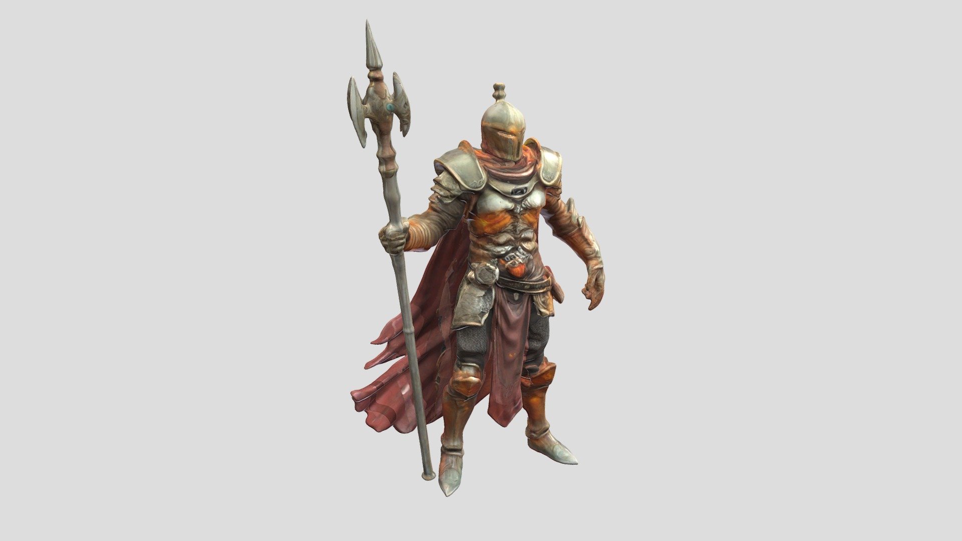 Warrior - Download Free 3D model by illustros [93d4b2b] - Sketchfab