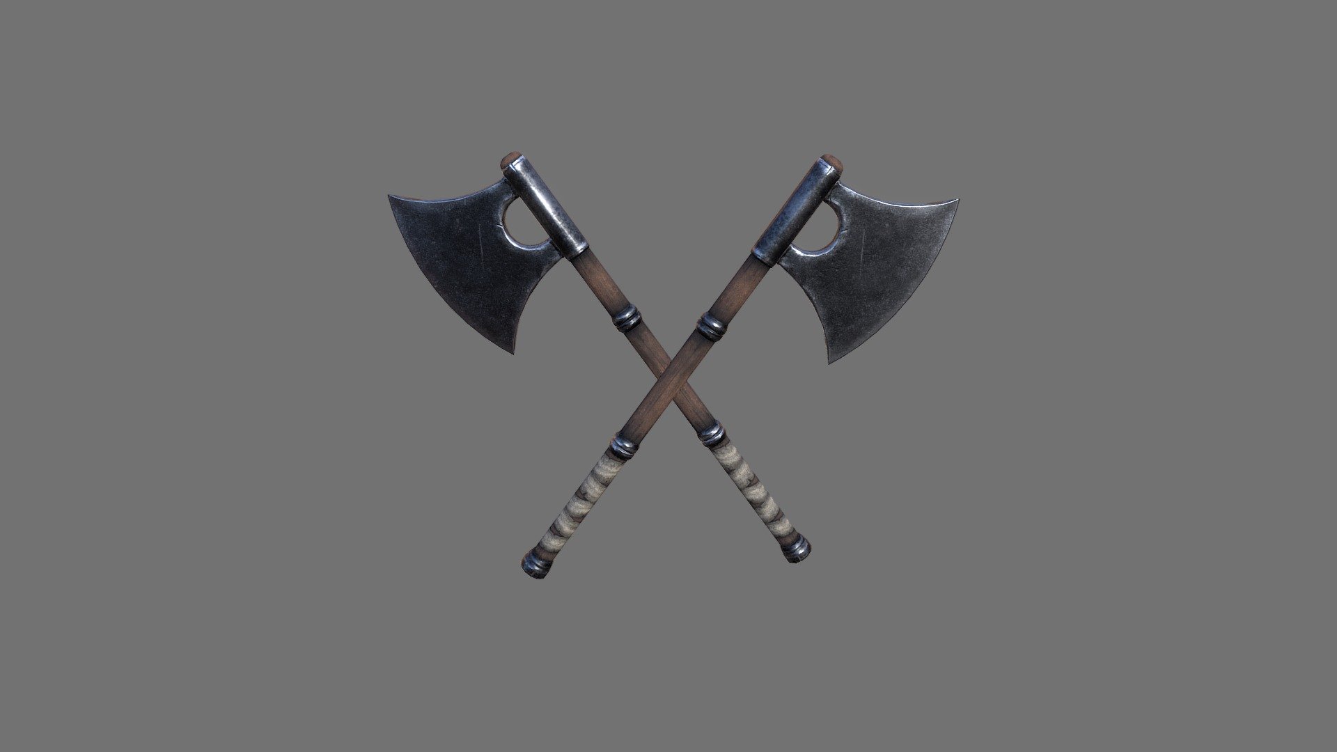 Twin Axe PC - 3D model by Android (@app-android) [93d50cf] - Sketchfab