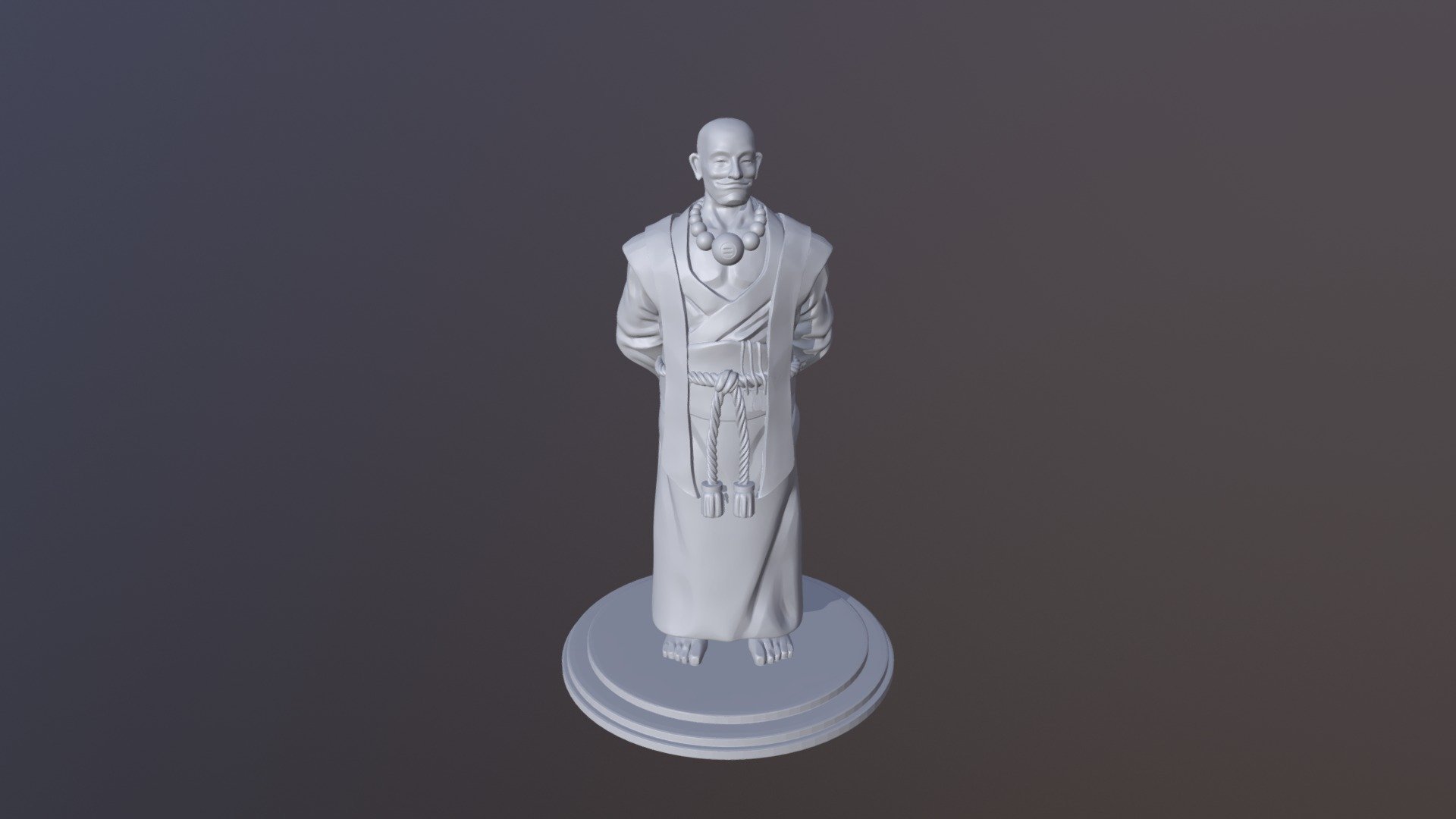 Monk Model - 3D model by Animuz [93d534e] - Sketchfab