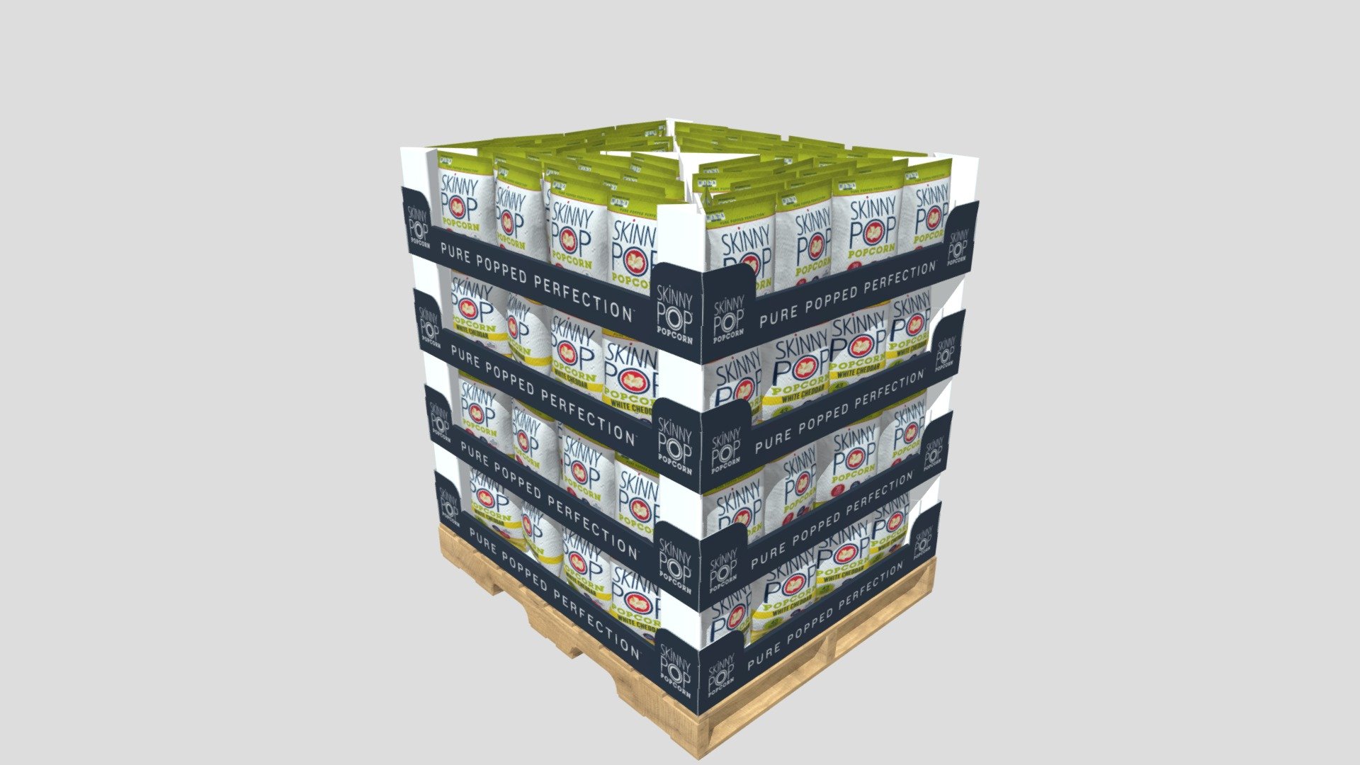 Skinny Pop-208ct 4 4oz Full Pallet - 3D model by christiangmoore ...