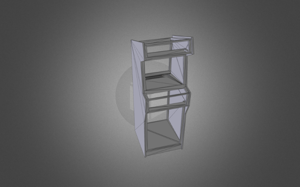 Arcade Internal Frame - 3D model by ElliottSlingsby [93d6d9f] - Sketchfab