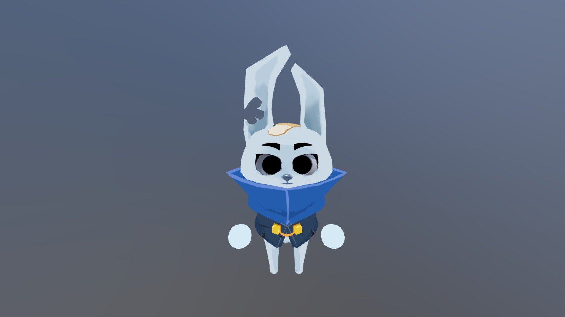 Bunny - 3D model by stickyandsleepy [93d6dfd] - Sketchfab