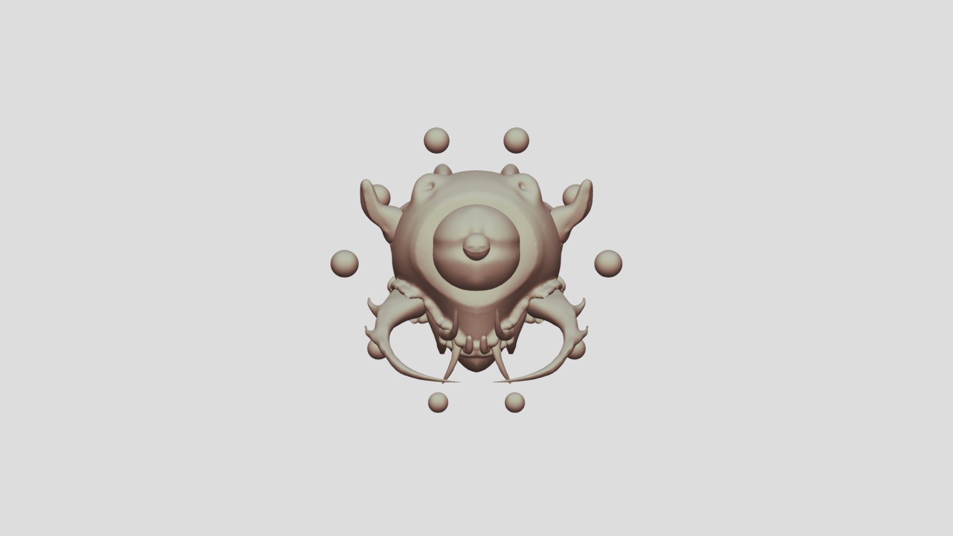 Golem floating head - 3D model by lucamellonigd [93d84d5] - Sketchfab