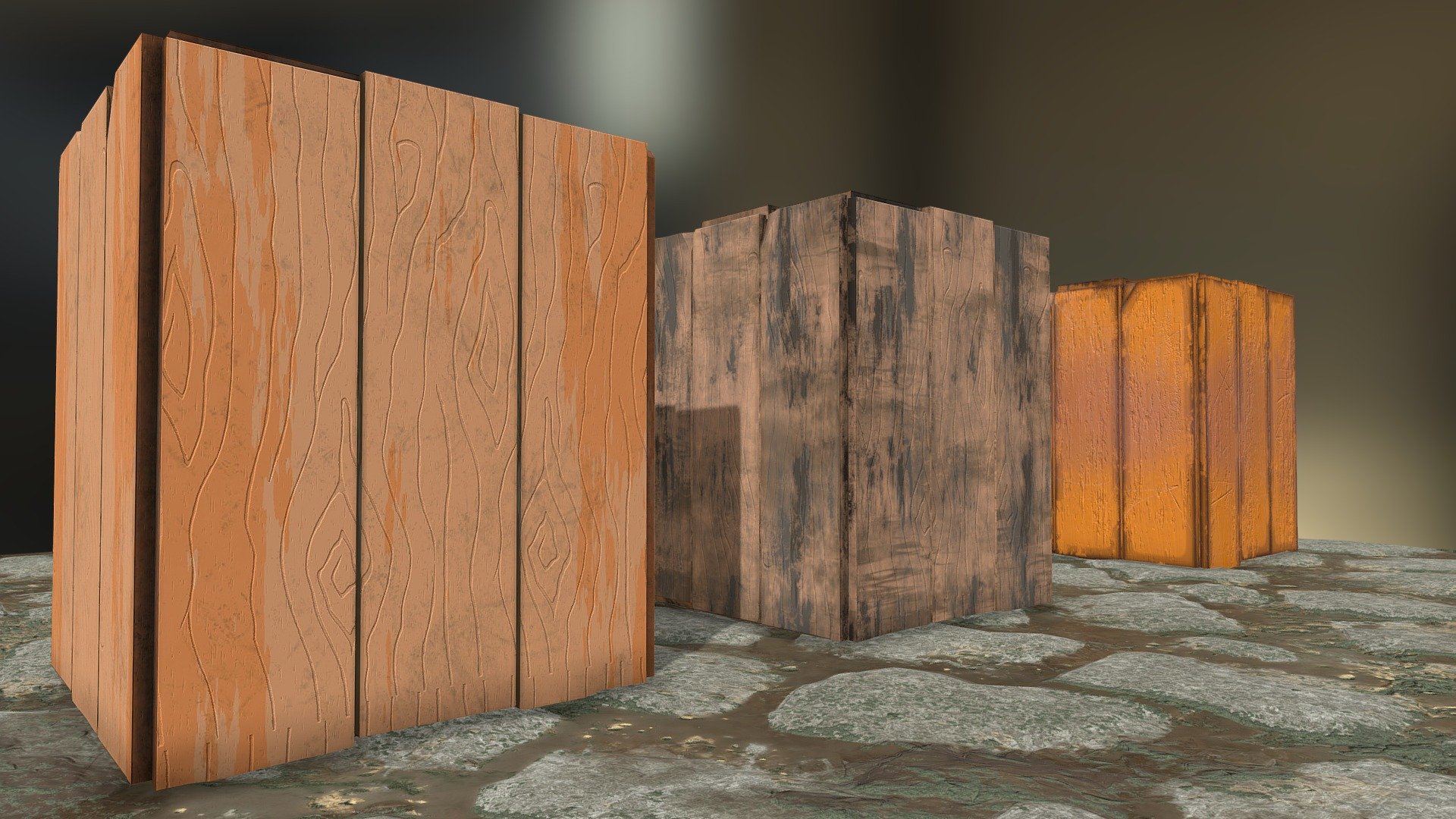 3 Box props free - Download Free 3D model by aero1515 [93d8a3c] - Sketchfab