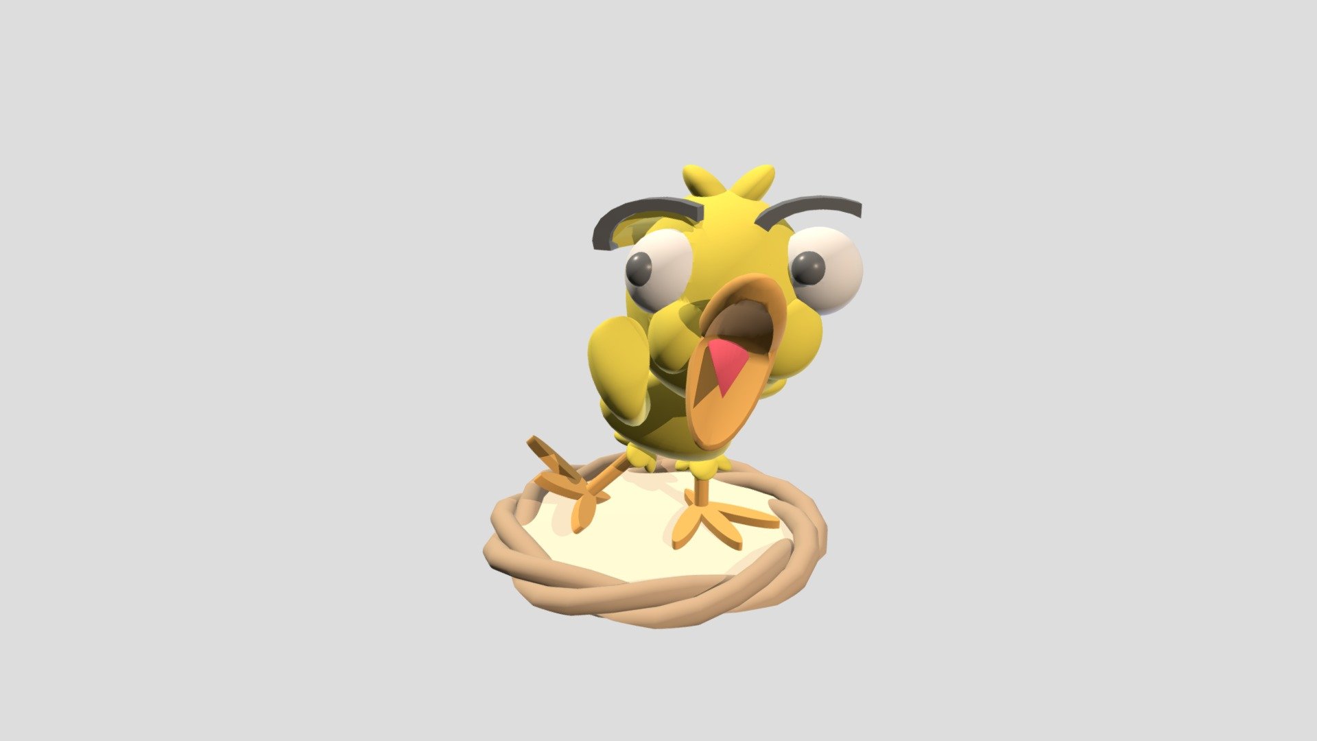 Duck pog - 3D model by dglazier613 [93d9c1f] - Sketchfab