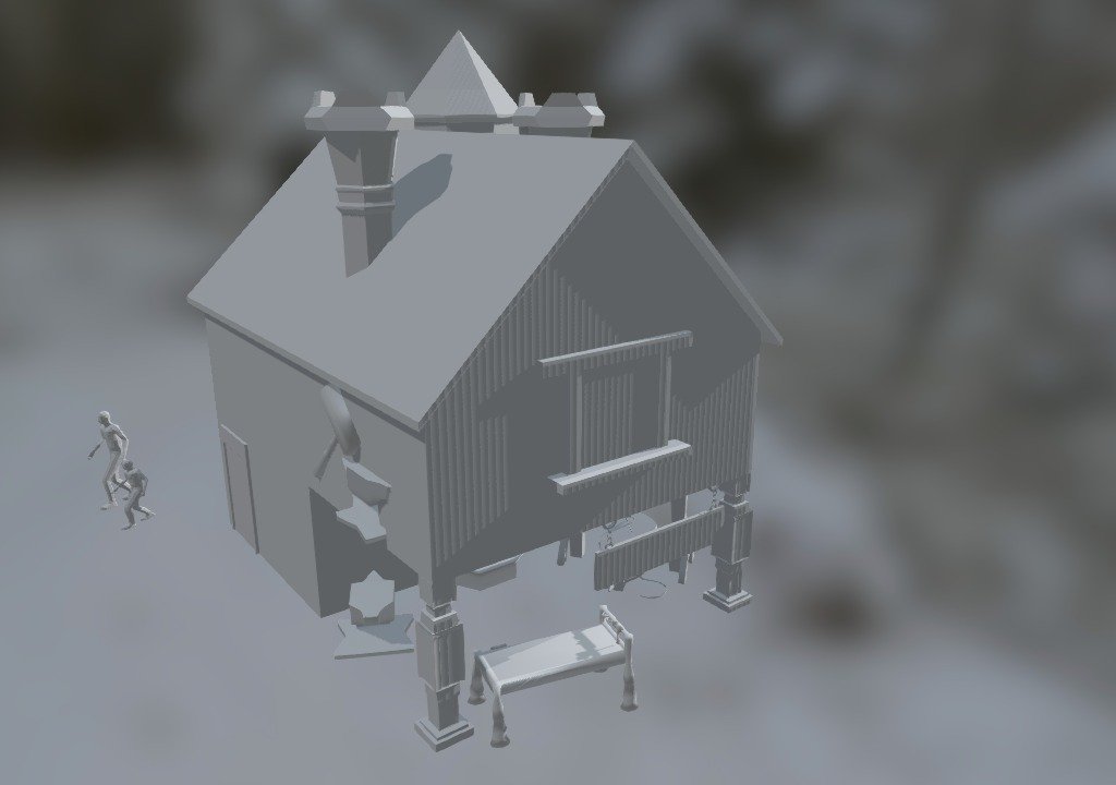 Medieval Forge Model - 3D model by bgagne [93da9be] - Sketchfab