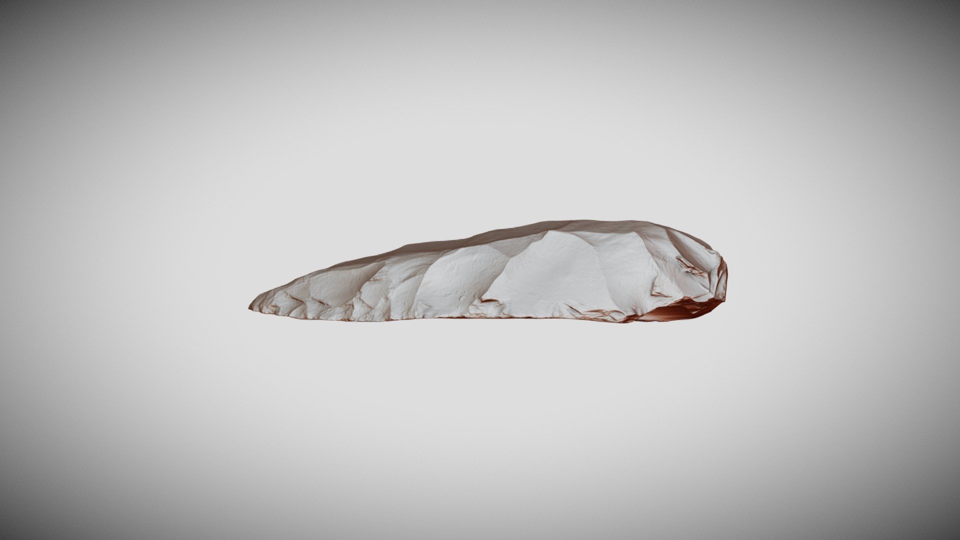Retouched pointed blade (stone tool) - 3D model by tracer-monrepos ...