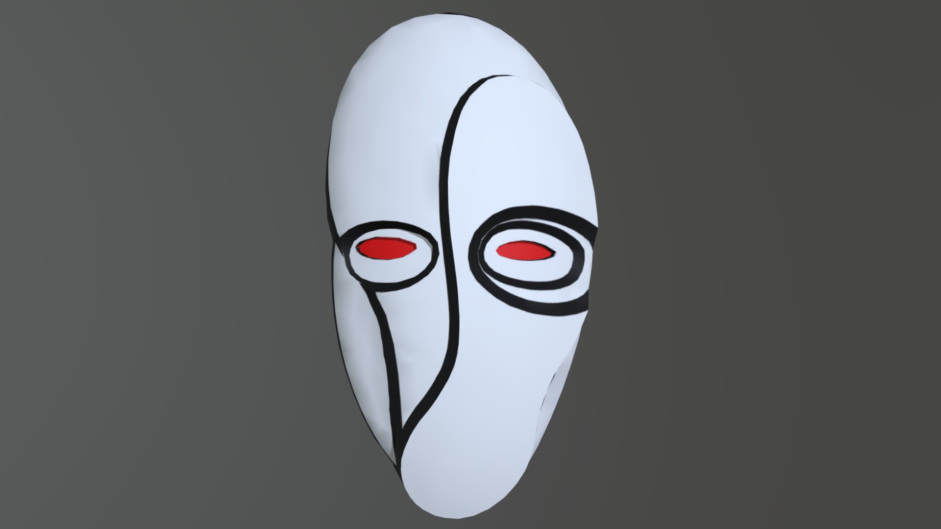 Trisolarian Mask - Download Free 3D model by Codercat Studio (@kif11 ...