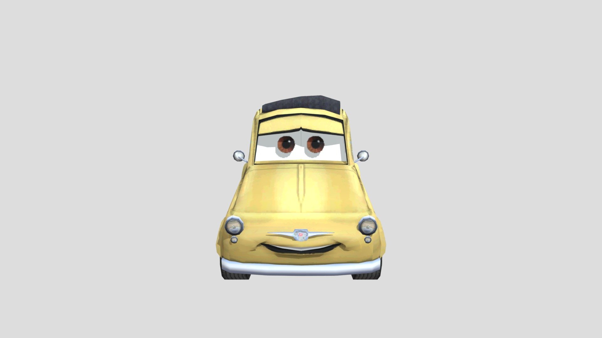 DS DSi - Cars 2 - Luigi - Download Free 3D model by kyle.river.withem ...