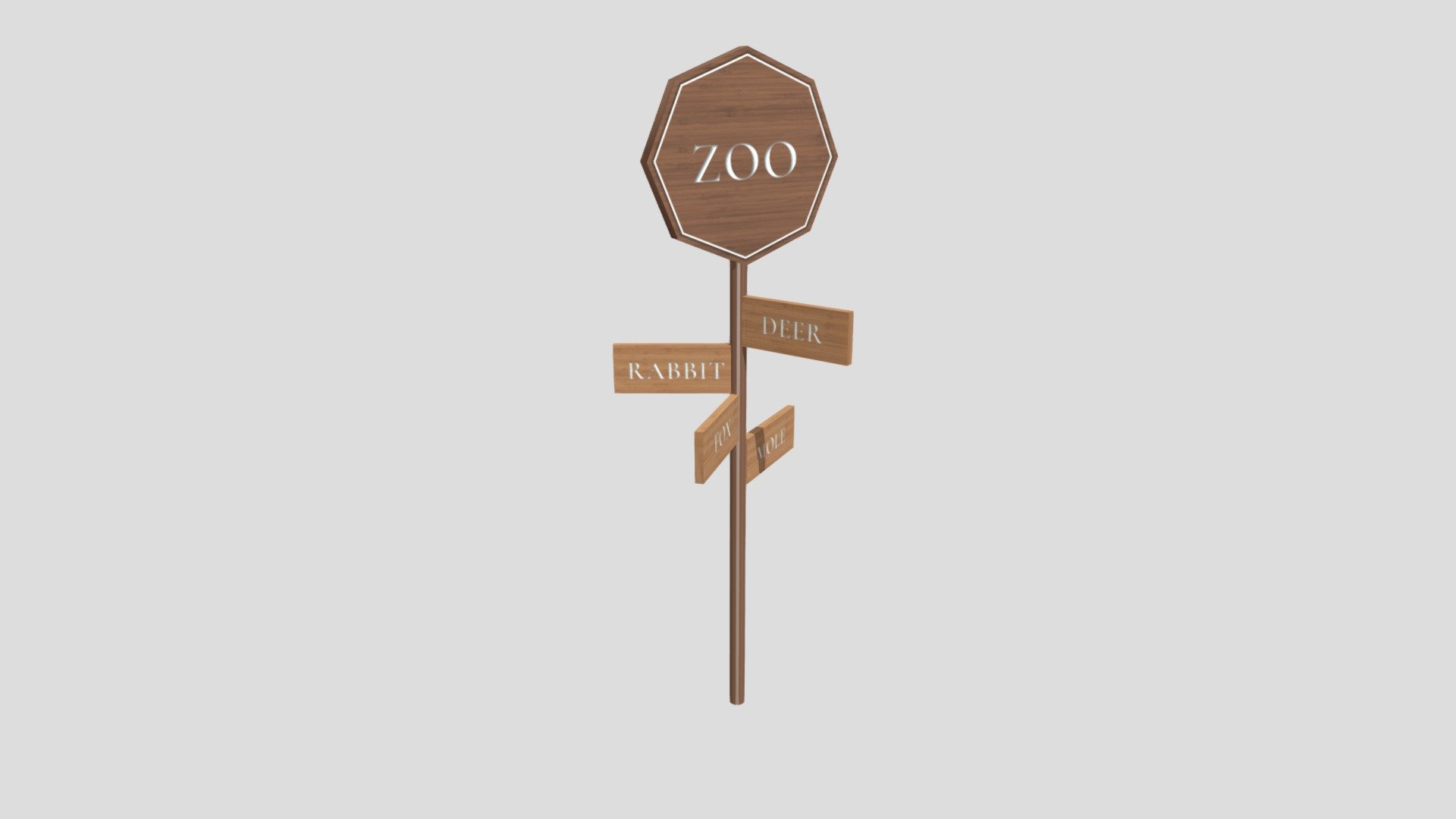 Sign - Download Free 3D model by Andy (@jueguanyu) [93de055] - Sketchfab