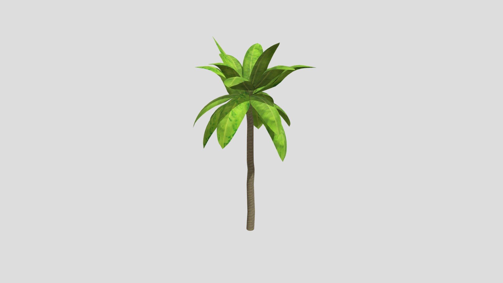 Palm Tree Model - 3D model by Caroline Morian (@ObvShi) [93de3b8 ...