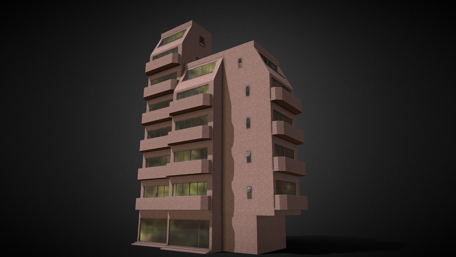 japan building 9 - 3D model by pacpak [93dea6b] - Sketchfab