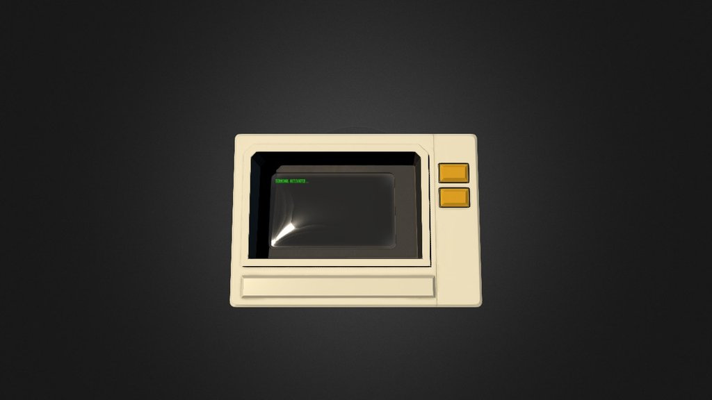 Computer Terminal - 3D model by Axel Johnsson (@MerlinTheWiz4rd ...