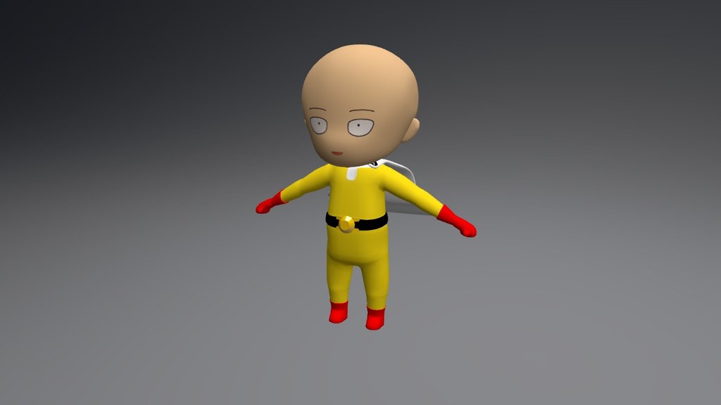 ONE PUNCH MAN - 3D model by QinYi [93e0ba8] - Sketchfab