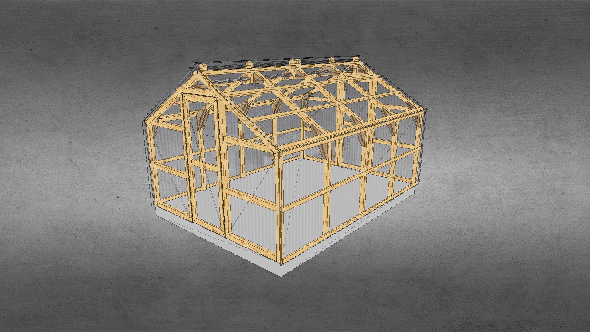 Szklarnia.xml - 3D model by tomrer.pl (@tomrer) [93e0ff6] - Sketchfab