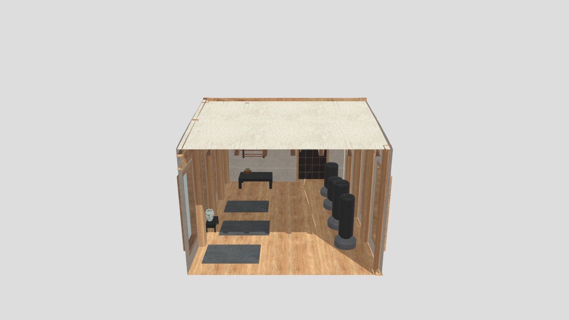 Dojo - 3D model by RobertMcCall [93e2956] - Sketchfab