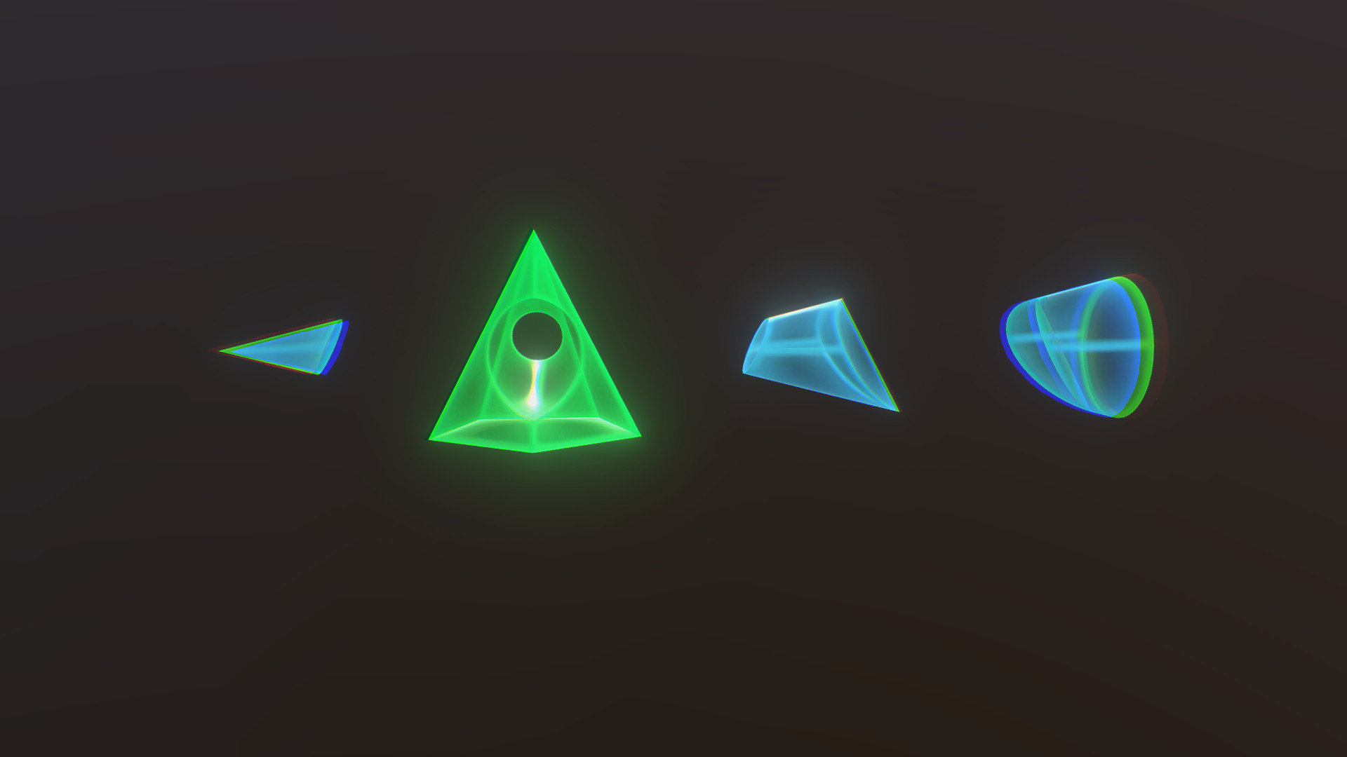 Pyramid Cone Animation - 3D model by Michael_Space (@Michael_working ...