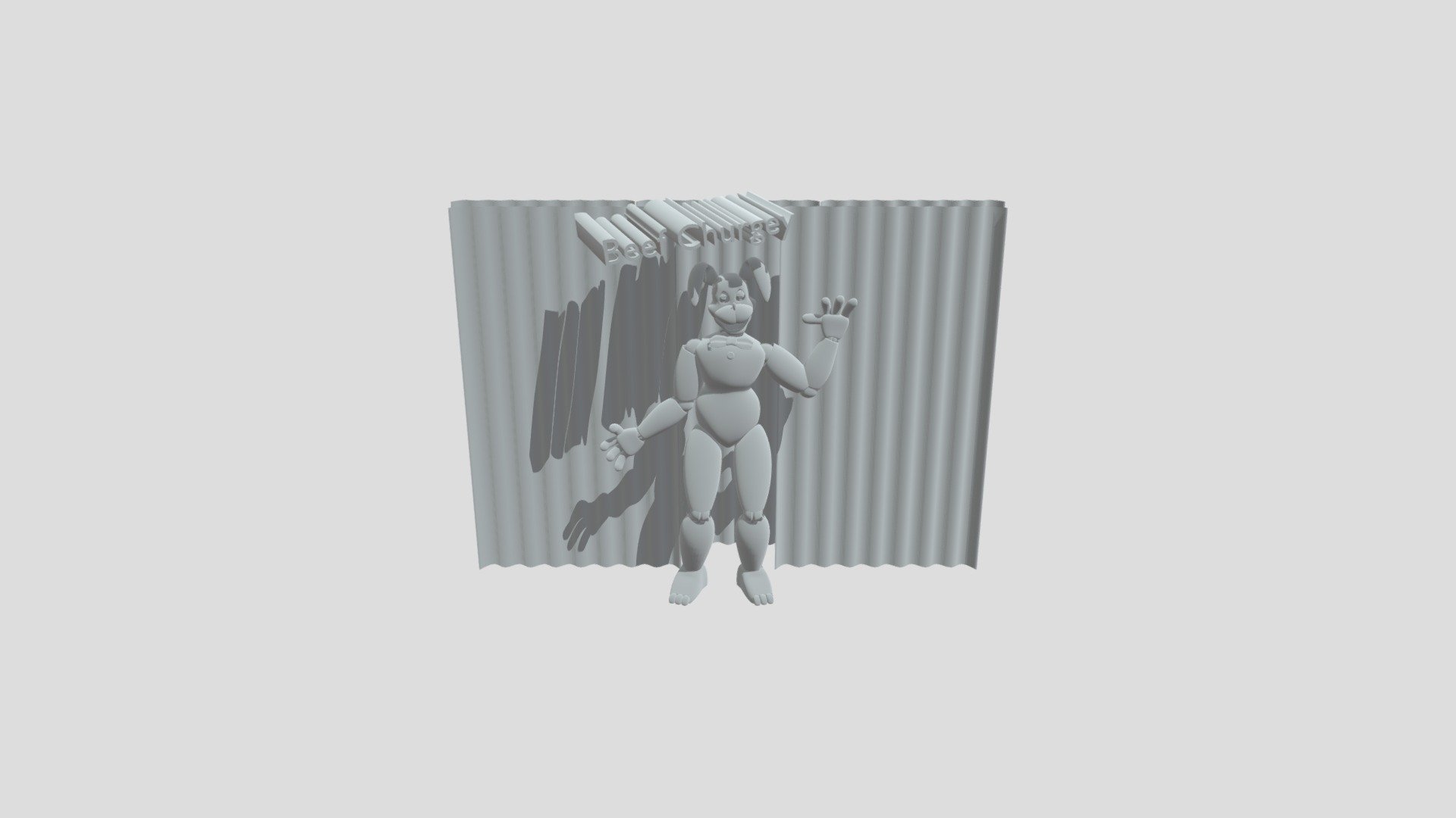 Hey its me Bon from the walten files - Download Free 3D model by ☕Mr ...