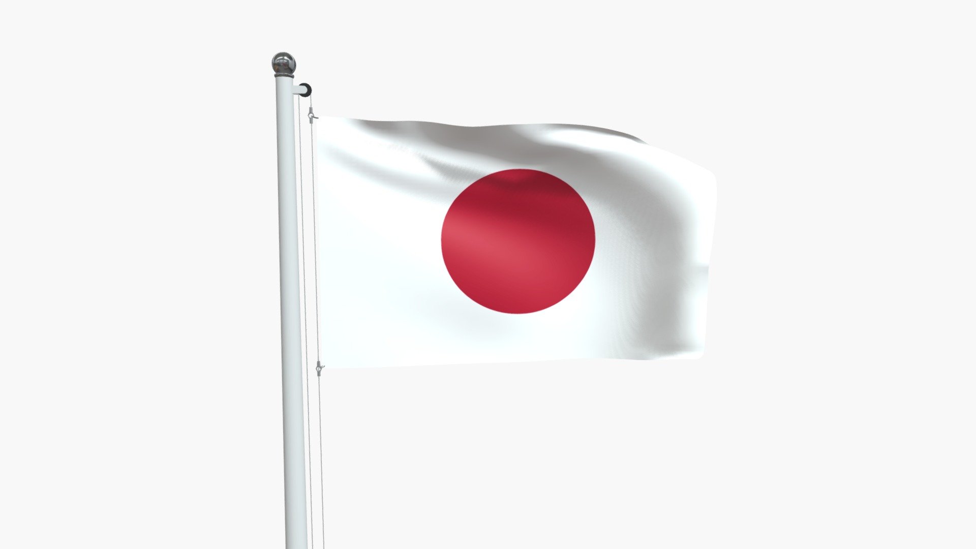 Flag Of Japan - Buy Royalty Free 3D model by renato.lt (@renato.lt_3D ...